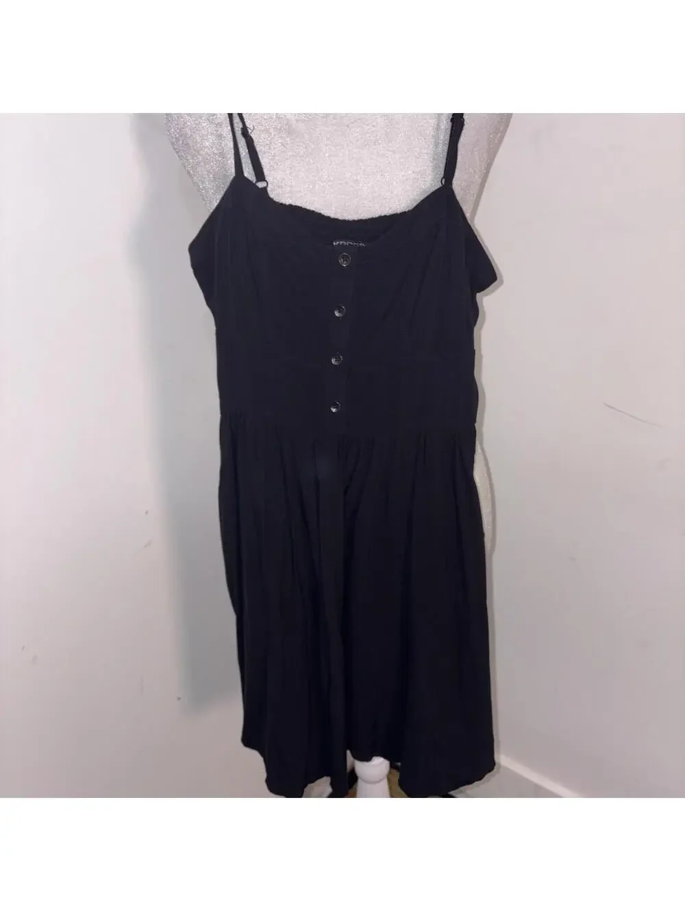 Express | Dresses | Express Adjustable Spaghetti Strap Tank Dress ...